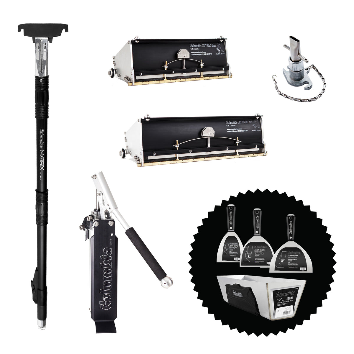 Columbia Basic Finishing Set with Bonus Hand Tool Set – CSR Building ...