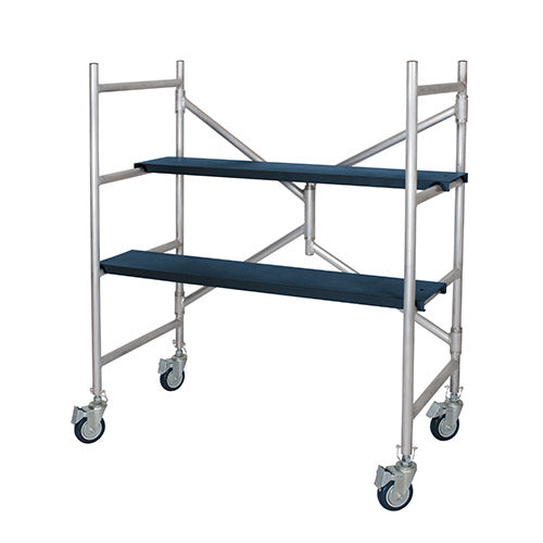 MetalTech ALU Series™ 4' Mini Scaffold with 4" Casters – CSR Building ...