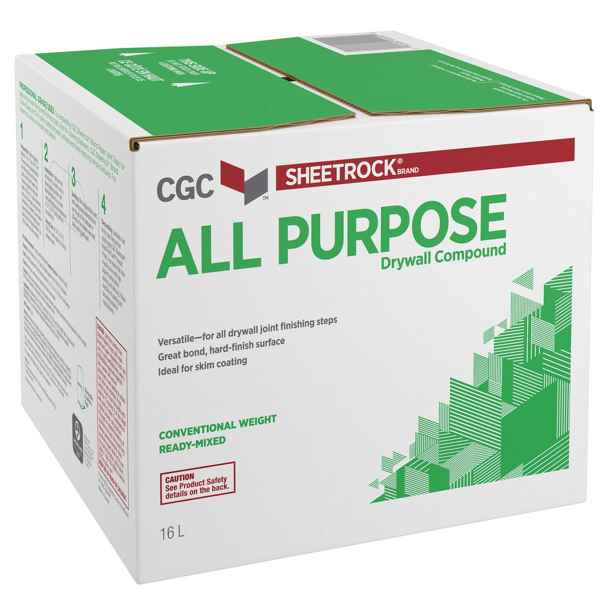 CGC Sheetrock Brand All Purpose Drywall Compound (16L) – CSR Building ...