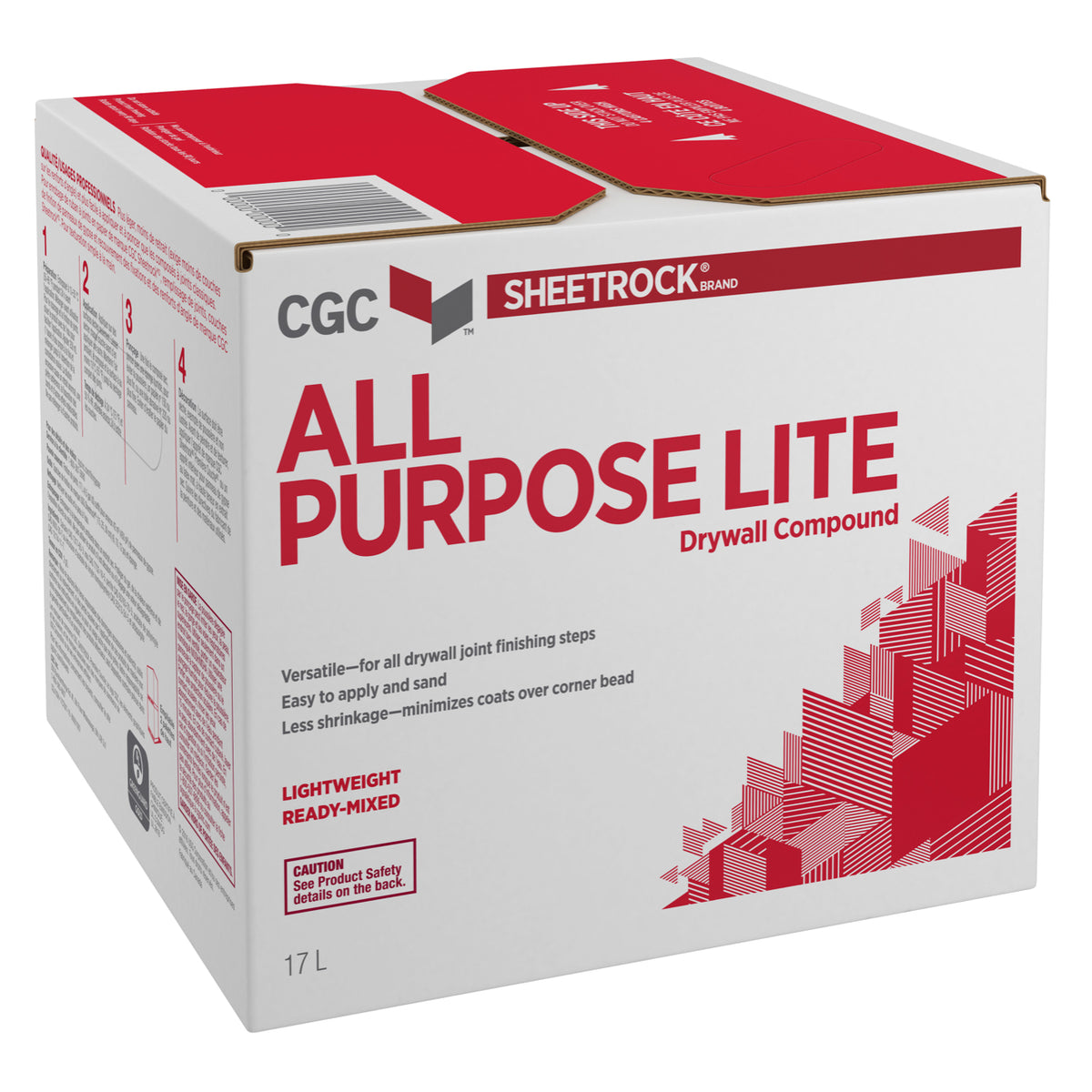 CGC Sheetrock Brand All Purpose-Lite Drywall Compound (17L) – CSR ...