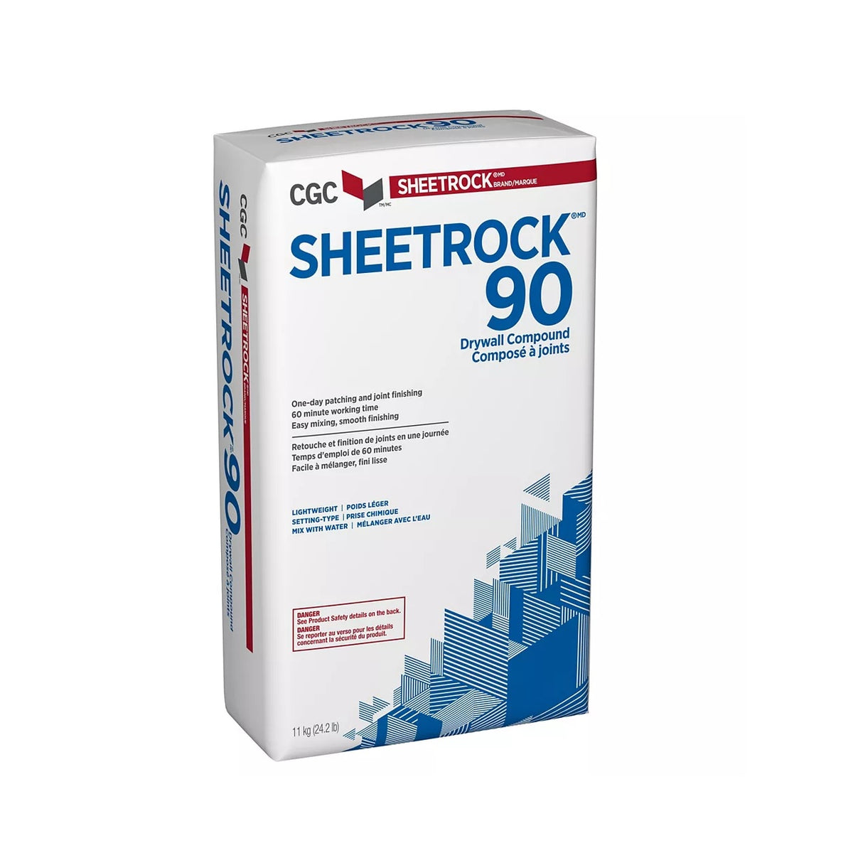 CGC Sheetrock 90 Setting-Type Drywall Compound – CSR Building Supplies